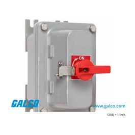 B7NFD13A-Killark-Hubbell Electrical Products-Bypass Switches - Enclosed
