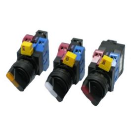 HW1F-2F10QD-R-12V-IDEC-Selector Switches Illuminated