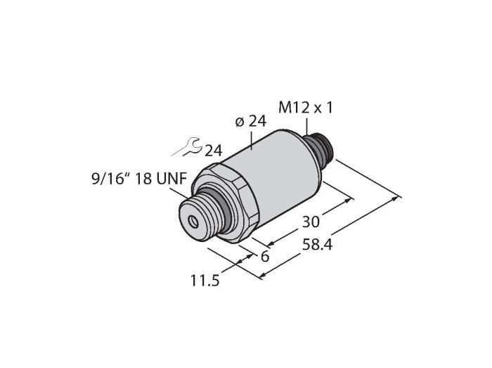 PT1000PSIG-2021-U3-H1143X-Turck-Pressure