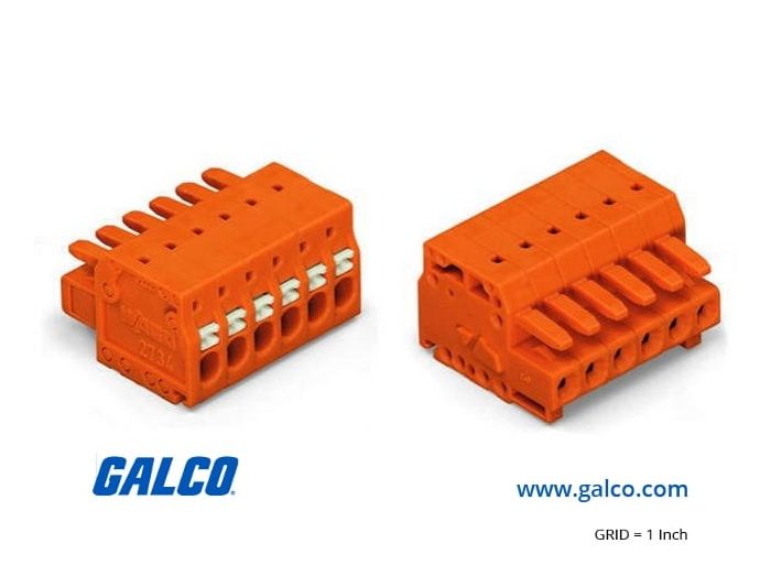 2734-218-Wago-Rectangular Connectors