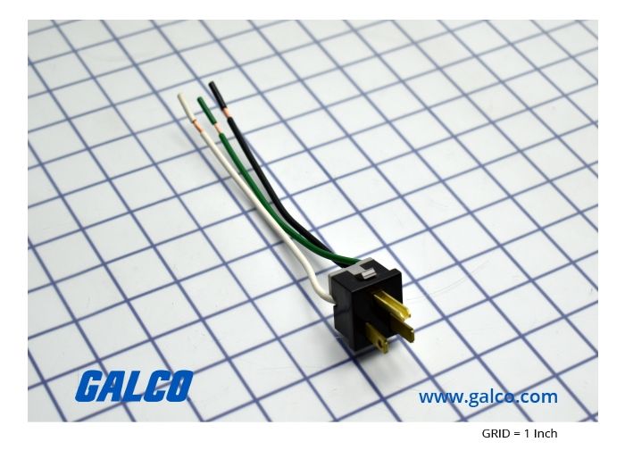 4049-2BK-BU-Arrow Hart - Cooper Wiring Devices-Straight Blade