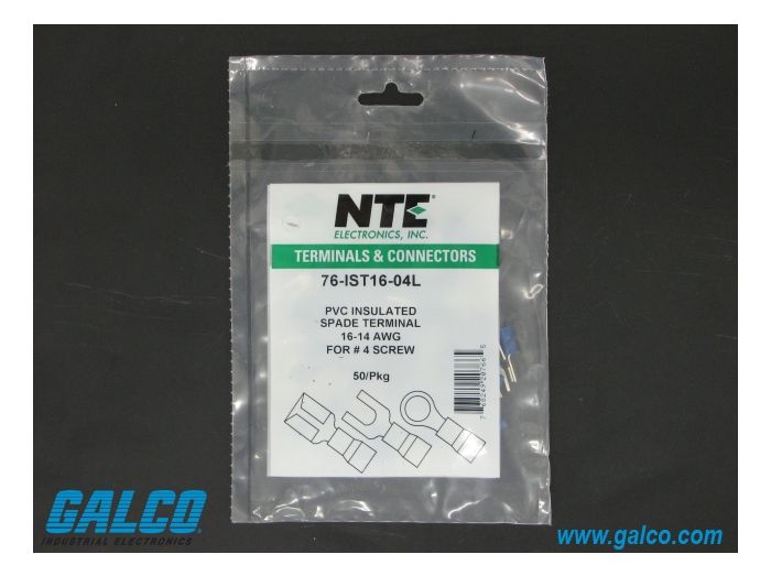 76-IST16-04L-NTE Electronics-Solderless Terminals