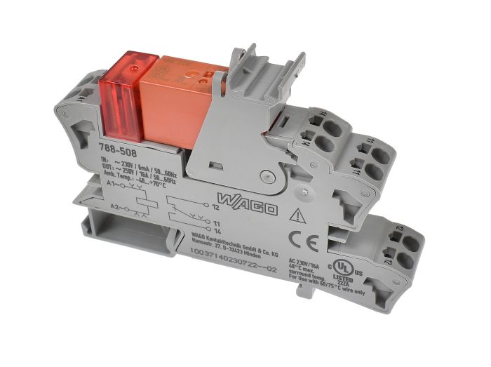 788-508-Wago-Relay Sockets