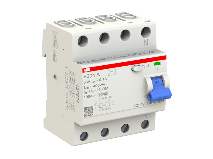 F204A-63/0.1-ABB-Ground Fault Circuit Breakers