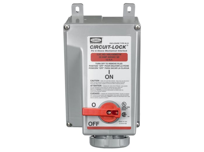 HBL430MI7W-Hubbell-Bypass Switches - Enclosed