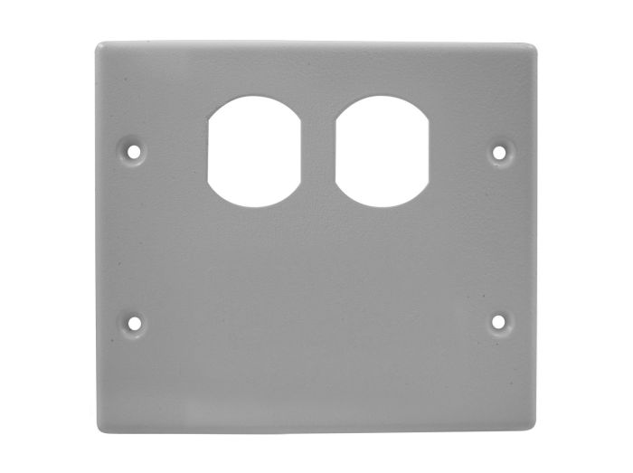HBL4747BXGY-Hubbell-Outlet Box Covers