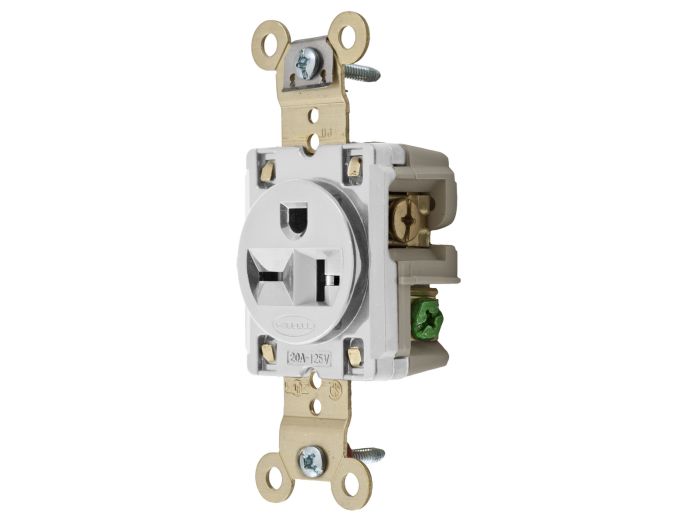 HBL5461W-Hubbell-Straight Blade