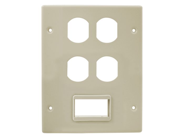 HBL6747BBSIV-Hubbell-Outlet Box Covers
