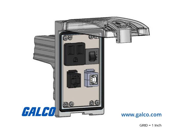 LP1-DP1-RJ45-USB-BFAF-R-Mencom-Remote Access Interfaces