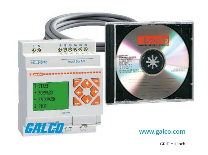 LRDKIT10RA240-Lovato-Programmable Logic Controllers
