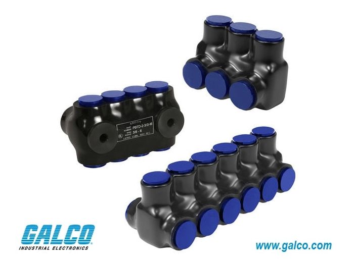 PBTD-2-350-M-F-Ilsco-Terminal Strip