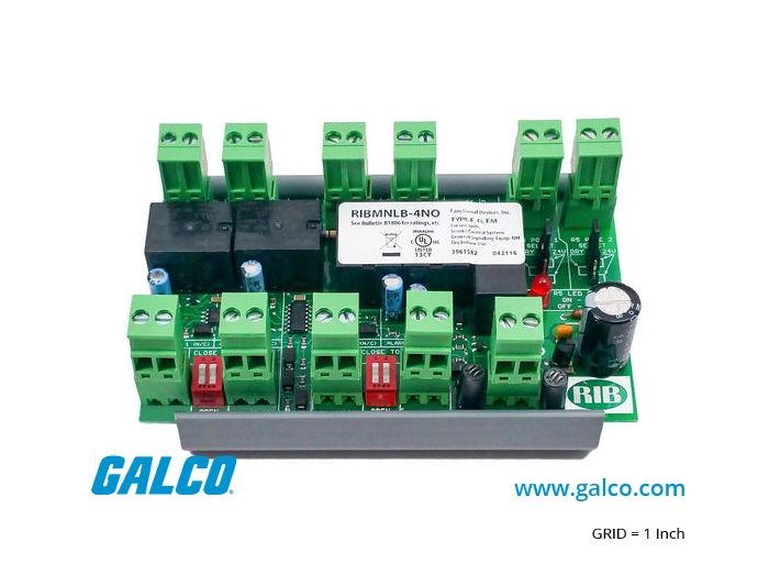 RIBMNLB-4NO-RIB-Relay In A Box-Functional Devices-Track Mount Relay