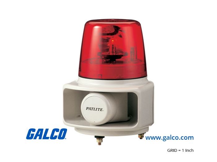 RT-120E-R+FC015-Patlite-Combination Signaling Devices