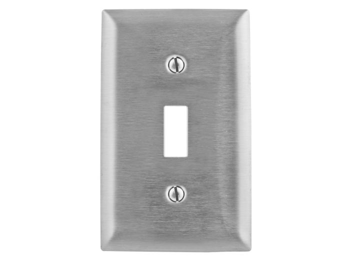 SS1-Hubbell-Outlet Box Covers