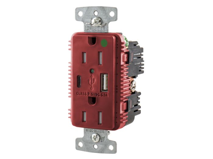 USB8200AC5R-Hubbell-Straight Blade
