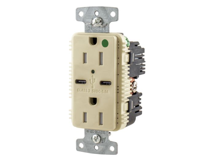 USB8200C5I-Hubbell-Straight Blade